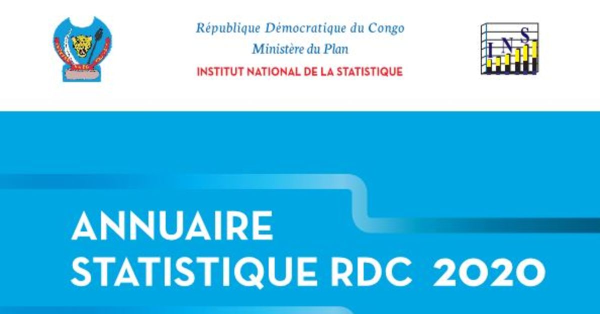 Annuaire Statistique 2020, publié par l'INS | CCI FRANCE CONGO